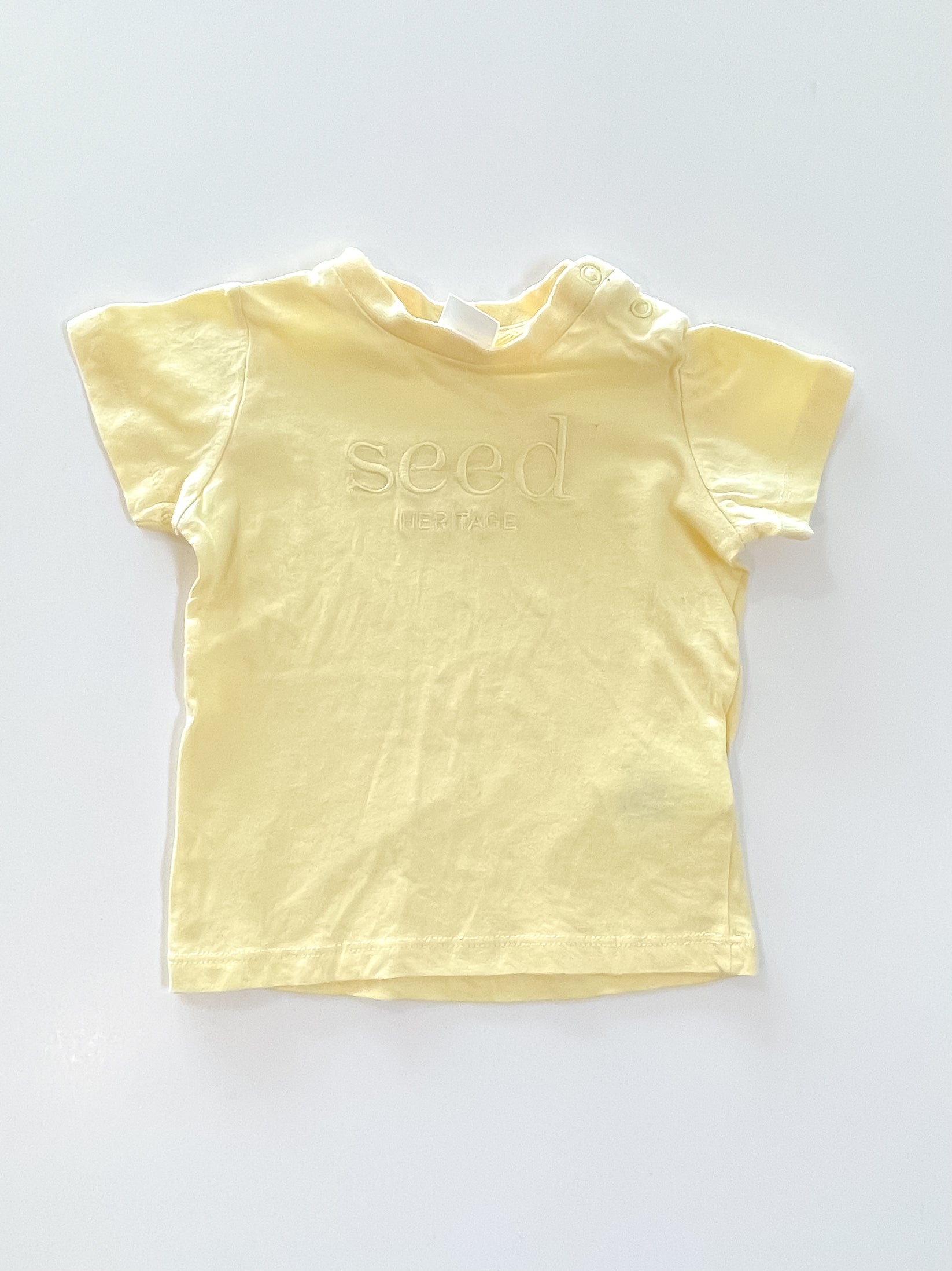 Seed heritage logo tee (3-6m)